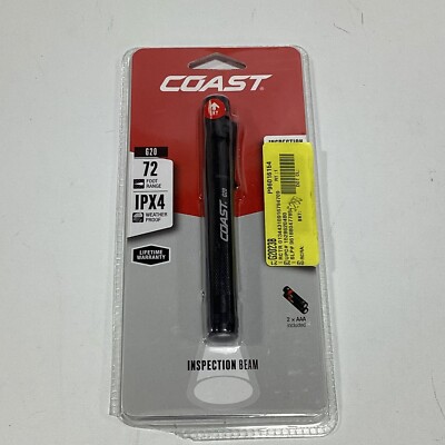 Coast G20 Black Inspection Beam Flashlight Open Box | eBay