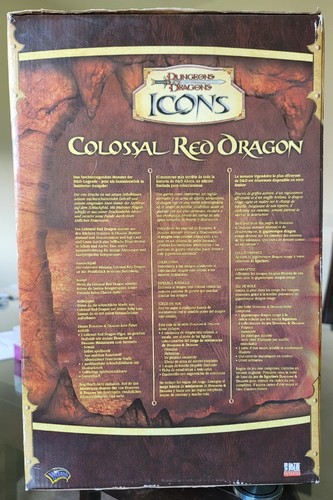 Dungeons and Dragons Colossal Red Dragon Limited Edition Miniature for ...