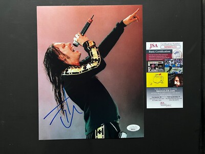 Jonathan Davis Rare! autographed signed classic KORN 8x10 photo JSA ...
