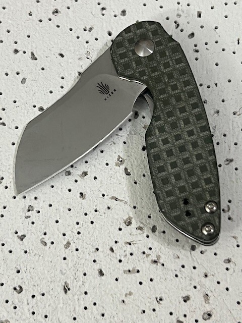 Kizer October Mini EDC Green G10 154CM V2569C1 Folding Pocket Knife ...