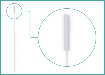 (1,000Pcs) Nasopharyngeal Swab Single Mini-Tipped Nasal Specimen ...