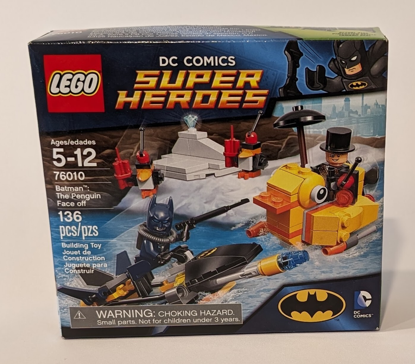 LEGO 76010 DC Comics Super Heroes: Batman: The Penguin Face off NIB MIB ...