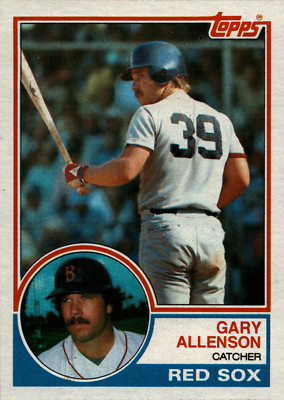 1983 Topps Gary Allenson Red Sox #472 NM-MINT | eBay