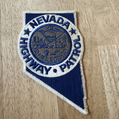 Nevada State Shaped Highway Patrol Patch | eBay
