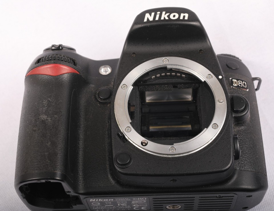 Nikon D80 Digital SLR Body Only Camera - Black 7761 18208254125| eBay