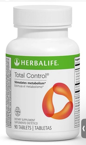 Herbalife Total Control 90 Tablets,With Caffeine Quickly Stimulates ...