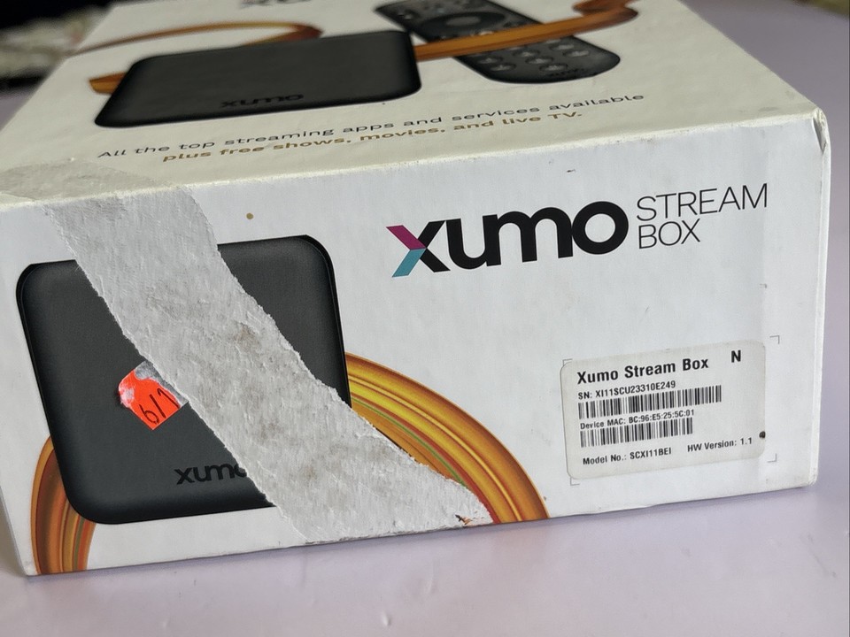 Xumo Stream Box 4K Media Streamer ~ UNTESTED | eBay