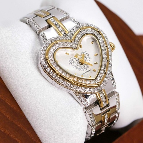 Jennifer Lopez Watch Stone Bezel Ladies Quartz Battery Operated - Great ...