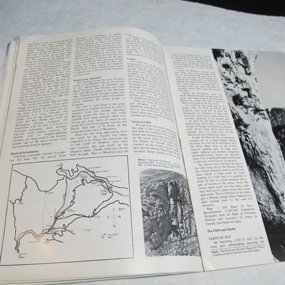 Rock Climbing Mountain Magazine No 61 May June 1978 Peter Storm, Ron ...