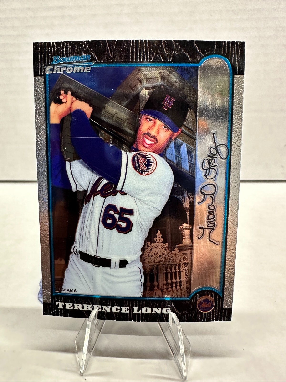 1999 Bowman Chrome Card #156 Terrence Long New York Mets Baseball | eBay