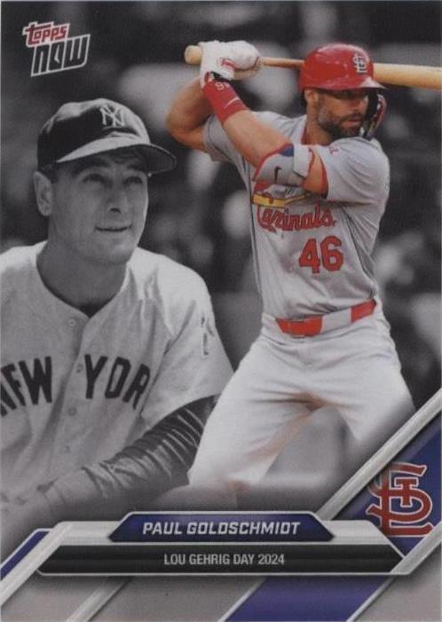 2024 Topps Now Lou Gehrig Day - Paul Goldschmidt #LGD-22 /2746 for sale ...