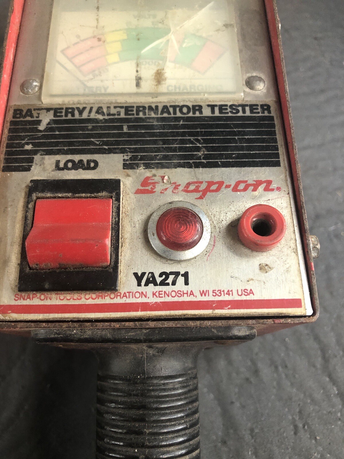Snap-on Battery Alternator Load Voltage Charging System Tester YA271 ...