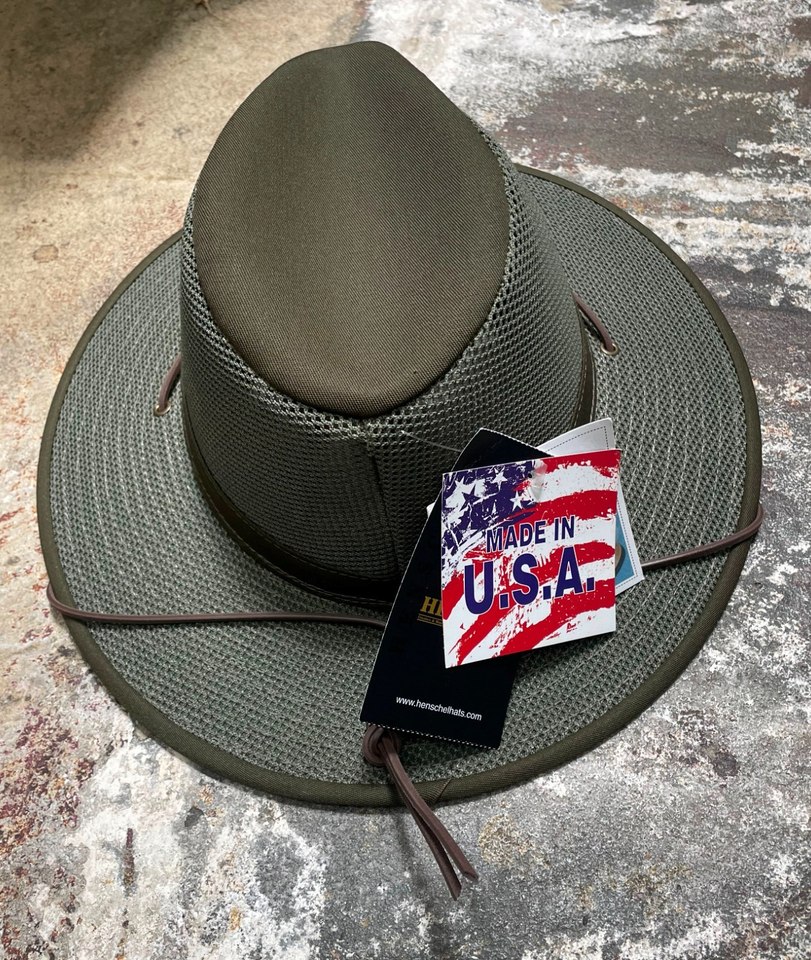 Henschel Hat Company | Original Aussie Breezer Hat- GREEN- MADE IN THE ...