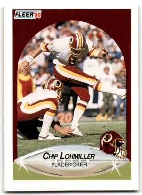 1990 Fleer Chip Lohmiller Washington Redskins #159 | eBay