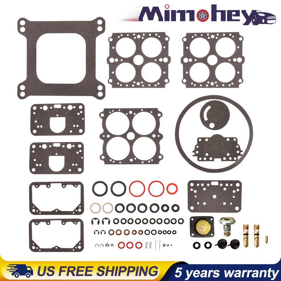 Holley Rebuild Renew Kit Vacuum Secondary Carburetor 600 670 750 CFM ...
