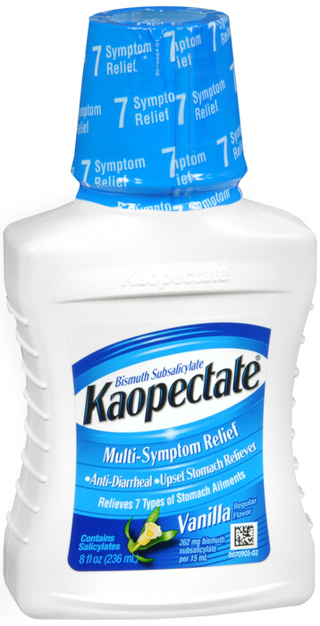 KAOPECTATE LIQUID REGULAR VANILLA 8OZ bismuth subsalicylate ORAL ORAL ...