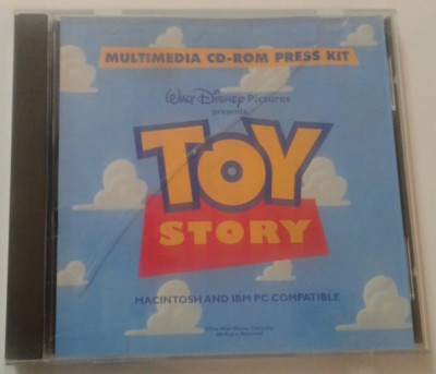 Toy Story MULTIMEDIA CD -ROM PRESS KIT DISNEY USA 1995 | eBay