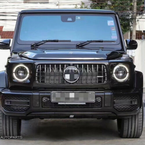 PP Front Bumper Carbon Fiber Front Lip TC Styles For Mercedes W464 AMG ...