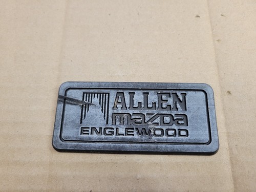 Allen Mazda Englewood Colorado CO Car Dealership Dealer Emblem Badge ...