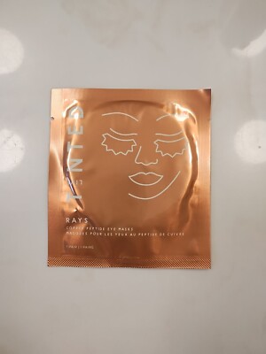Live Tinted Rays Copper Peptide Eye Masks - 1 Pair, New In Package | eBay