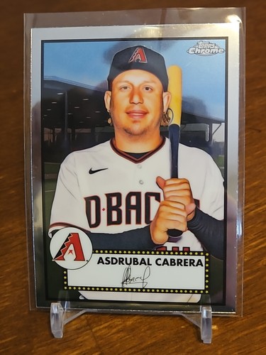 ASDRUBAL CABRERA 2021 TOPPS CHROME PLATINUM ANNIVERSARY BASE #398 | eBay