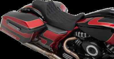 DS Double Diamond Extended Reach Predator III Seat for Ultra Classic 08 ...