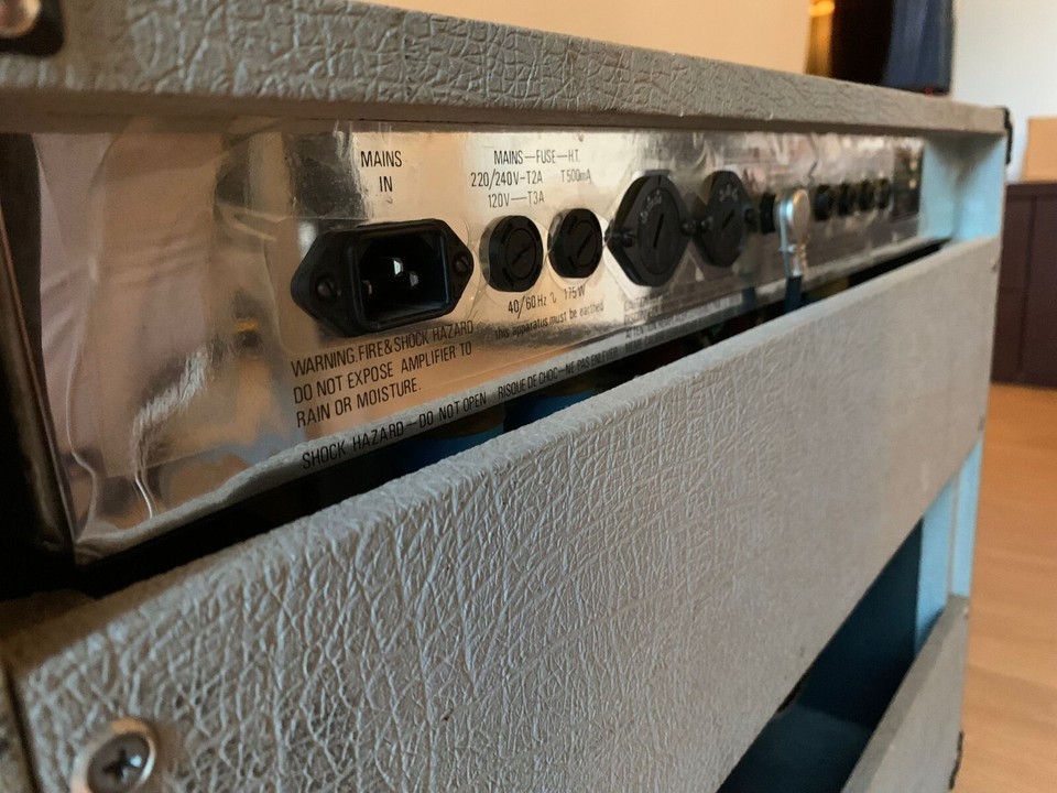 marshall silver jubilee combo original 1987 Mod. 2558 Serial n. 07208 ...