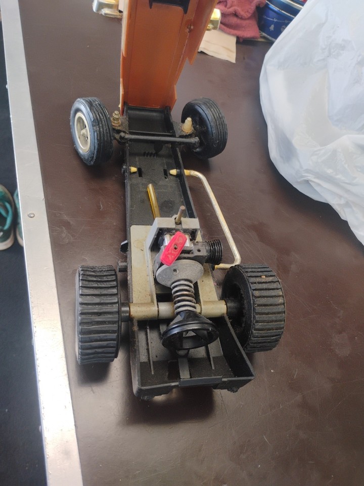 Cox Sandblaster .049 Engine Gas Powered Brown Baja Road Racer Dune ...