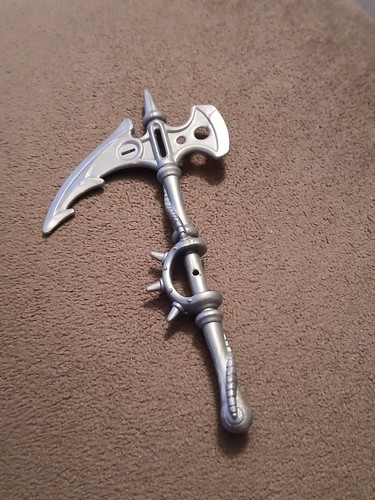 Spectra Beetleborgs Metallix Titanium Silver Bandai Figure Axe Weapon ...