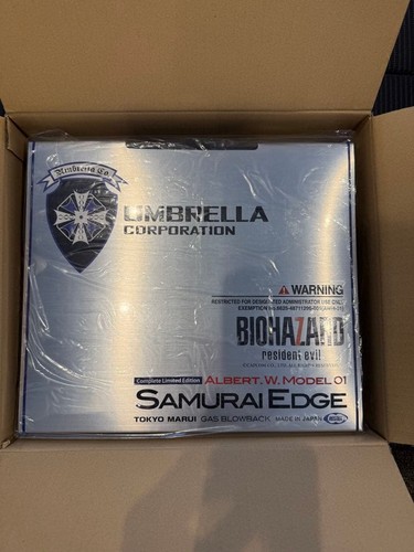 Tokyo Marui Samurai Edge Albert W. Model 01 Gas Blowback Airsoft ...