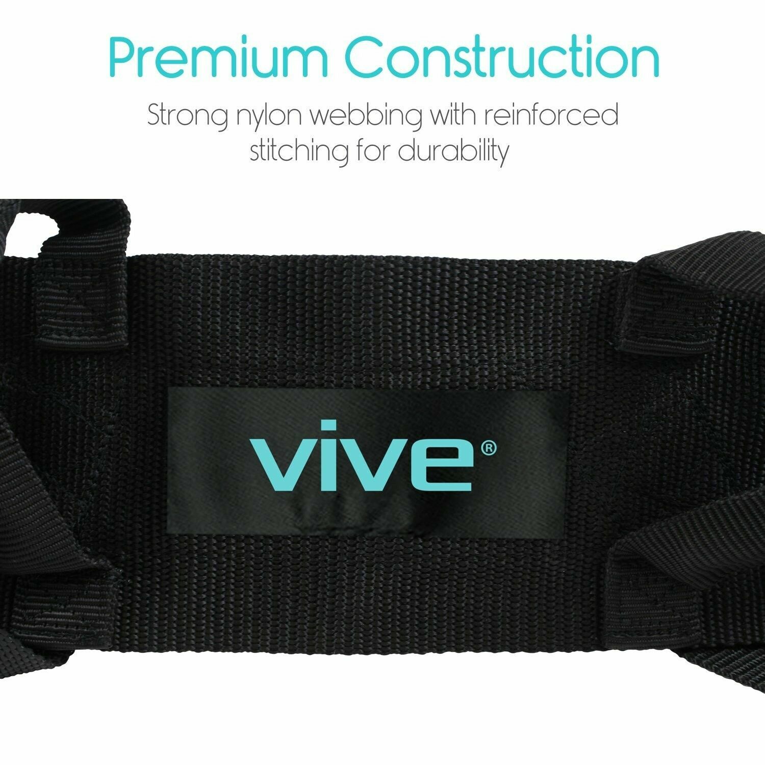 Transfer Belt Secure Leg Loops Medical Nursing Safety Comfort Gait ...