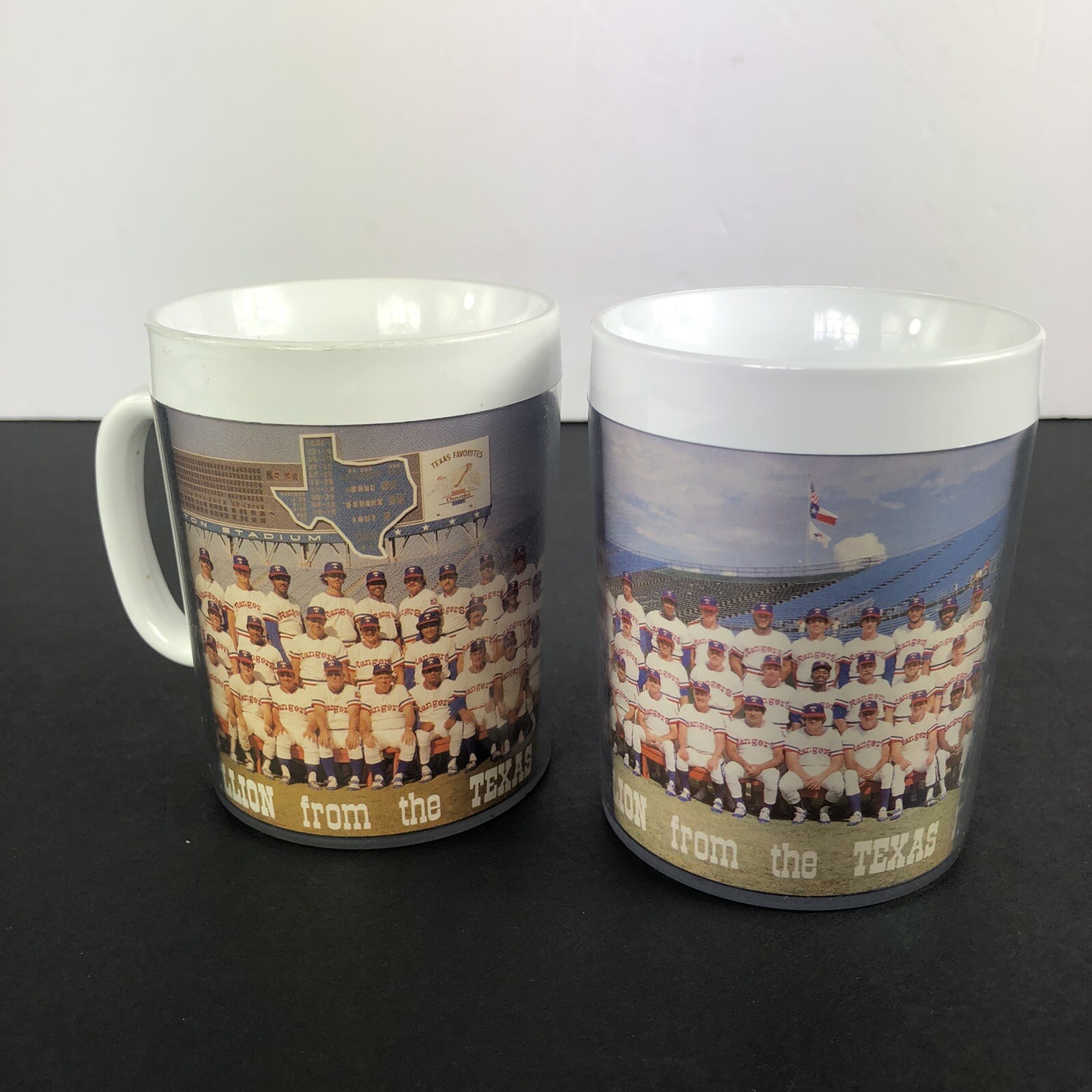 Vintage Lot of 2 Budweiser Bud Man 1978 1979 Texas Rangers Baseball ...