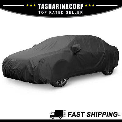 Piece of 1 3XXL 190T Black Breathable Waterproof Car Cover w Mirror ...