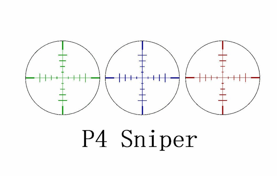 VISM Tactical Mark III Gen-3 Scope 3-9X40 P4 w/ QR Mount Sight Scope ...