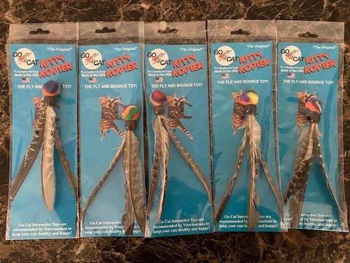GO CAT KITTY KOPTER DA BIRD CAT KITTEN TOYS 3 COUNT | eBay