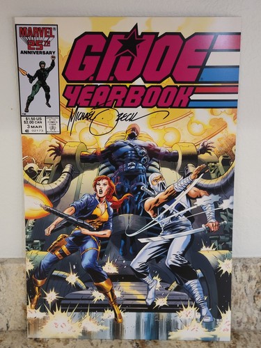 G.I. JOE Yearbook #3 Art Print Signed by Artist Mike Zeck 11x17 w/COA ...