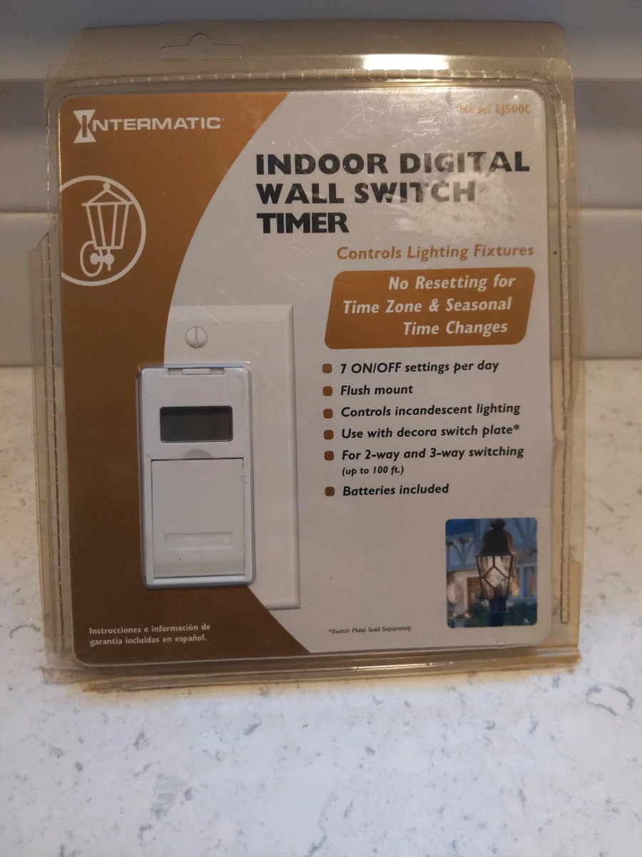 How To Set Up Intermatic Light Switch Timer | Shelly Lighting
