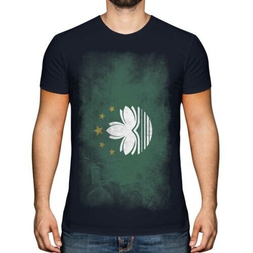 MACAU FADED FLAG MENS T-SHIRT TEE TOP MACANESE FOOTBALL CHINESE GIFT ...
