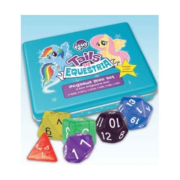 My Little Pony Tails of Equestria RPG Pegasus Dice Set Alc440305 for ...