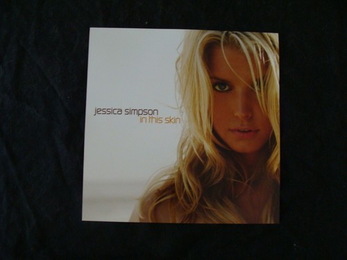 JESSICA SIMPSON Album poster IN THIS SKIN original record store promo ...