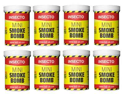 Carpet Moth Clothes Moth Killer Bomb Insecto Smoke Insect Bomb 3.5g x 6 ...