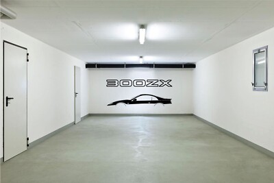 Big Vinyl Wall Decal Nissan 300zx Sticker Wall Graphic 4 Foot Long | eBay