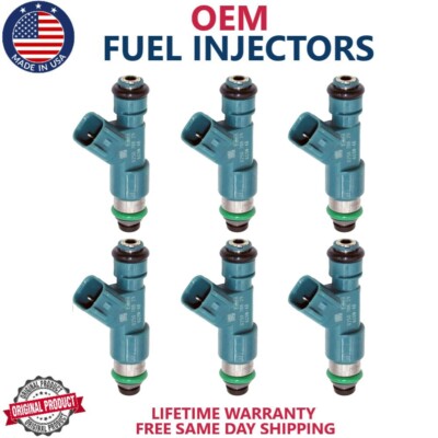 6x Fuel Injectors Fit 2007-2010 Volvo XC60 S80 S60 XC90 XC70 Land Rover ...