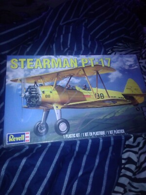 Revell 85-5264 Stearman PT-17 US Army Navy 1:48 Scale Plastic Model Kit ...
