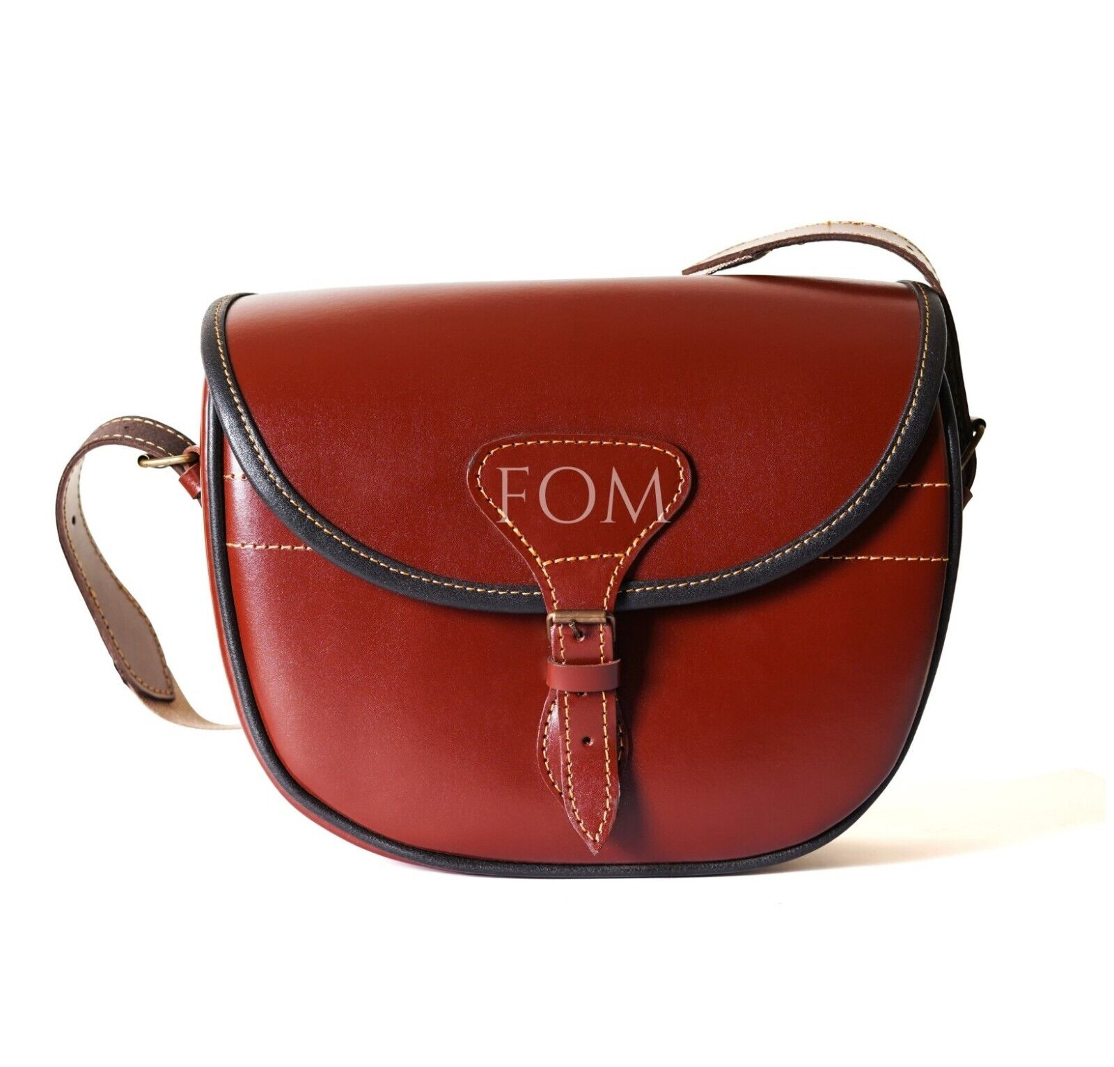 Shooting Cartridge Bag Real Leather Shotgun Ammo Bag Rapid Load Clay ...