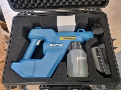 FIMAP E-Spray Electrostatic Hygienization Industrial Disinfectant Gun Sprayer | eBay