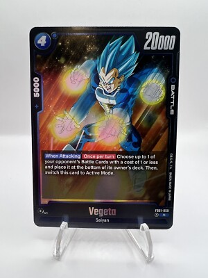 Vegeta FB01-059 Foil Fusion World Awakened Pulse Dragon Ball Super Card (NM) | eBay