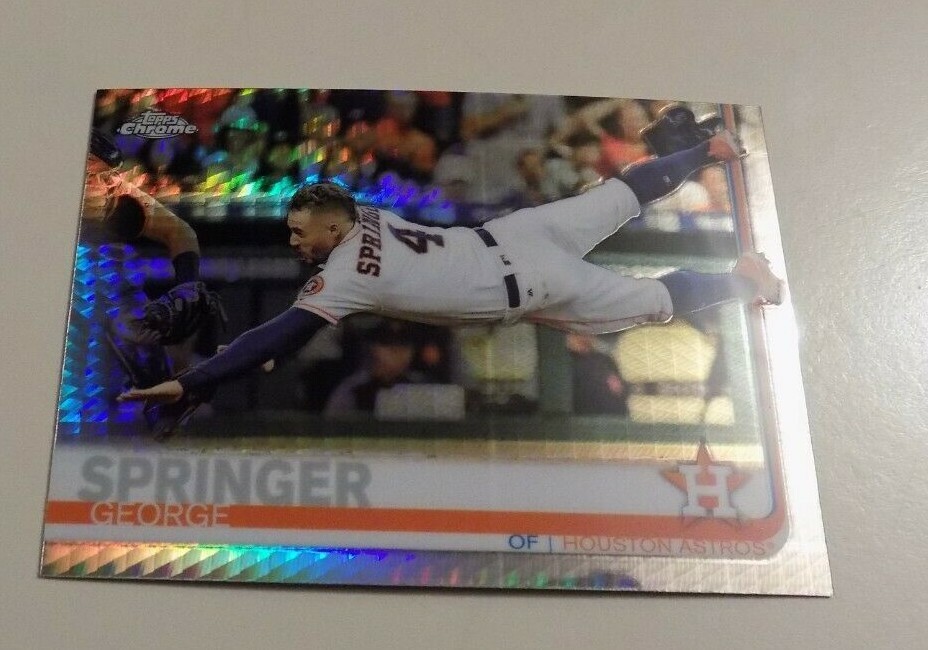 2019 Topps Chrome - Prism Refractor #42 George Springer for sale online ...