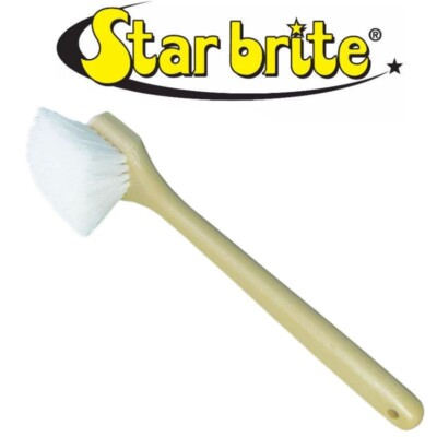 Scrub Brush Long 20" Handle Utility 2" Bristles Star brite 40026 | eBay
