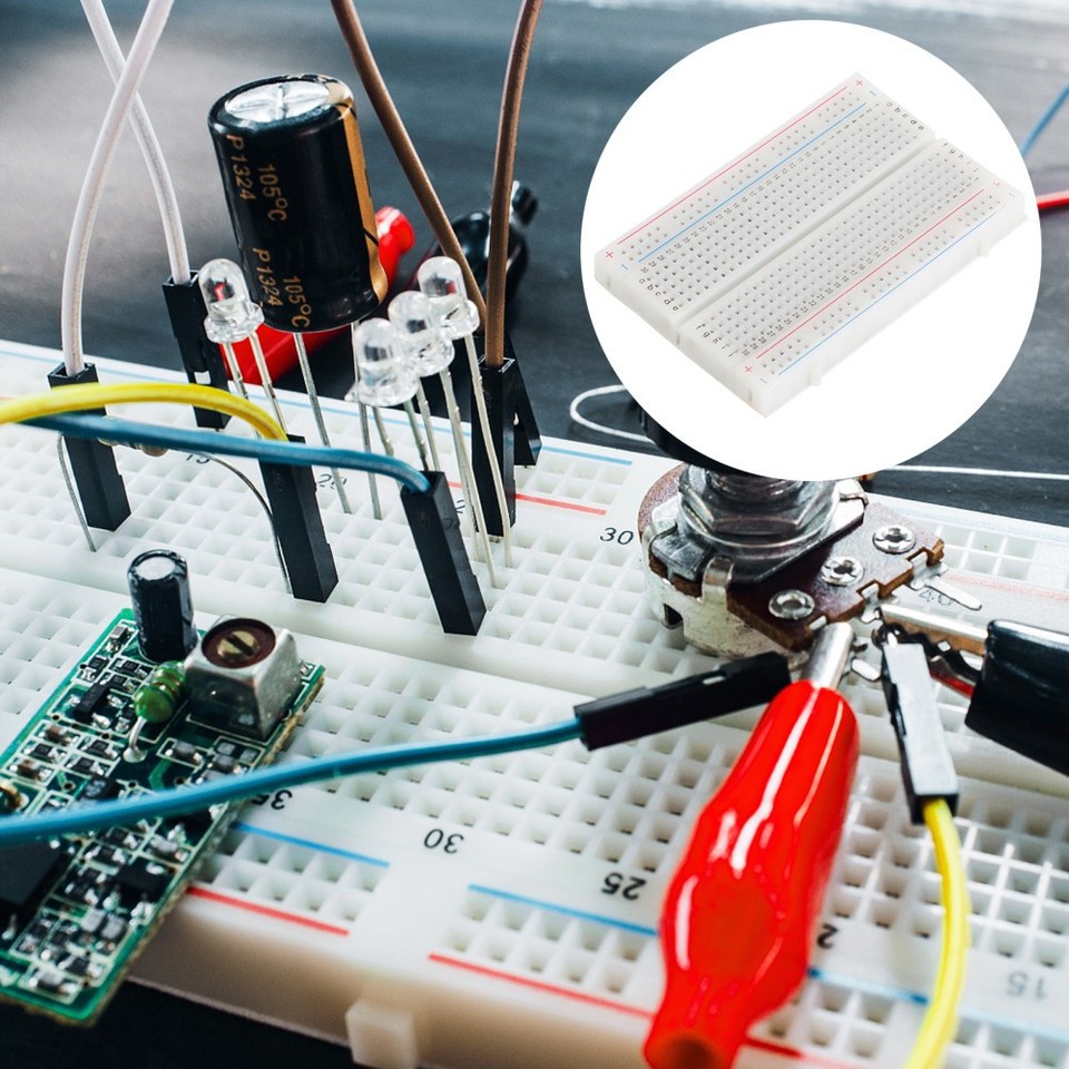 2 Sets Solderless Bread Board Circuit PCB Breadboard Jumper Wire | eBay ...